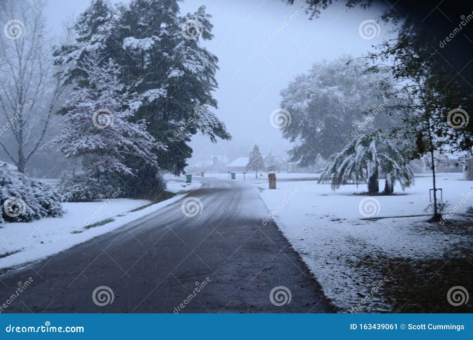 Winter in Southern Louisiana: a Very Rare Snow Storm Stock Image ... Winter in Southern Louisiana: a Very Rare Snow Storm Stock Image ...