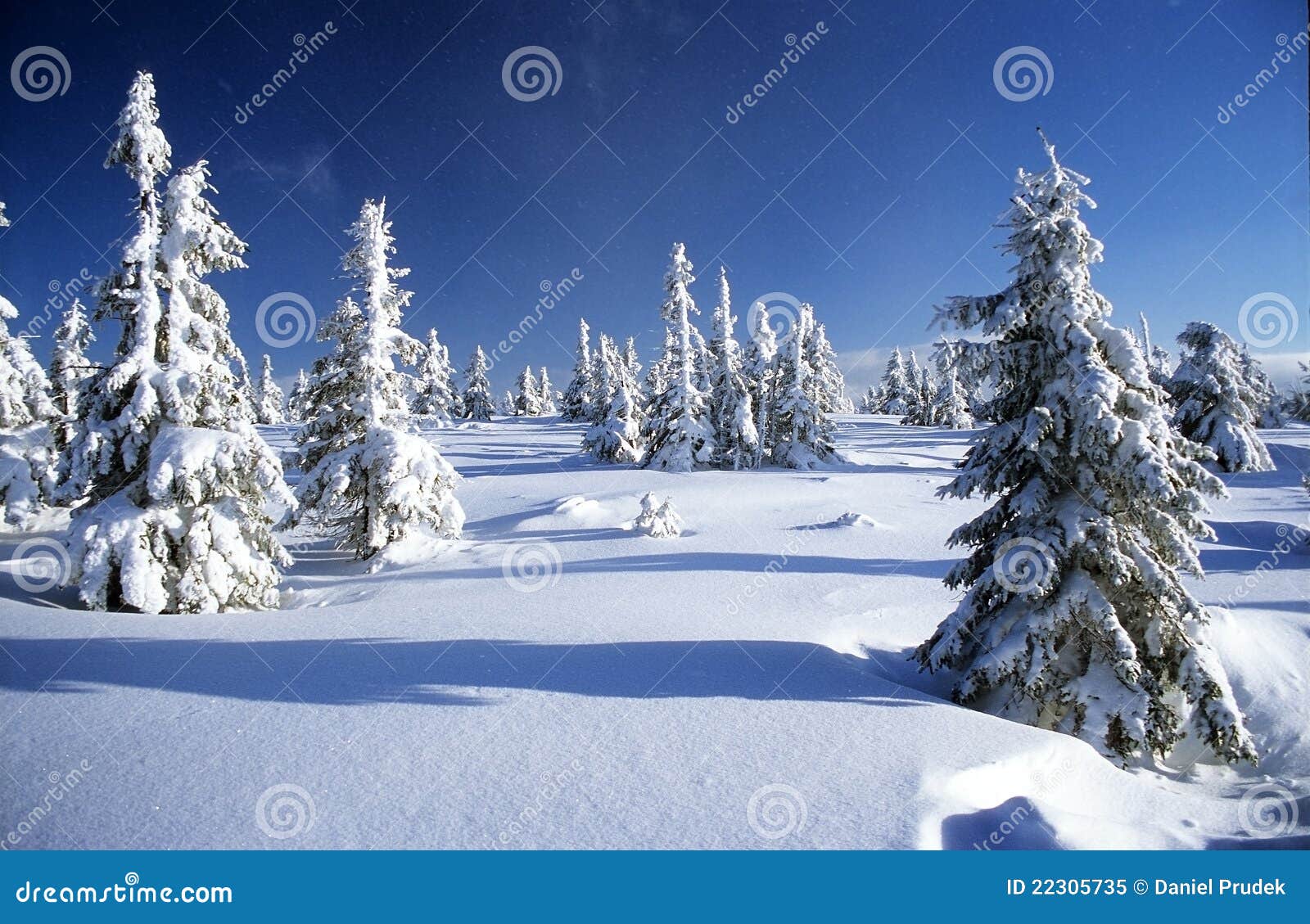 Wintry landscape scenery stock image. Image of country - 22305735