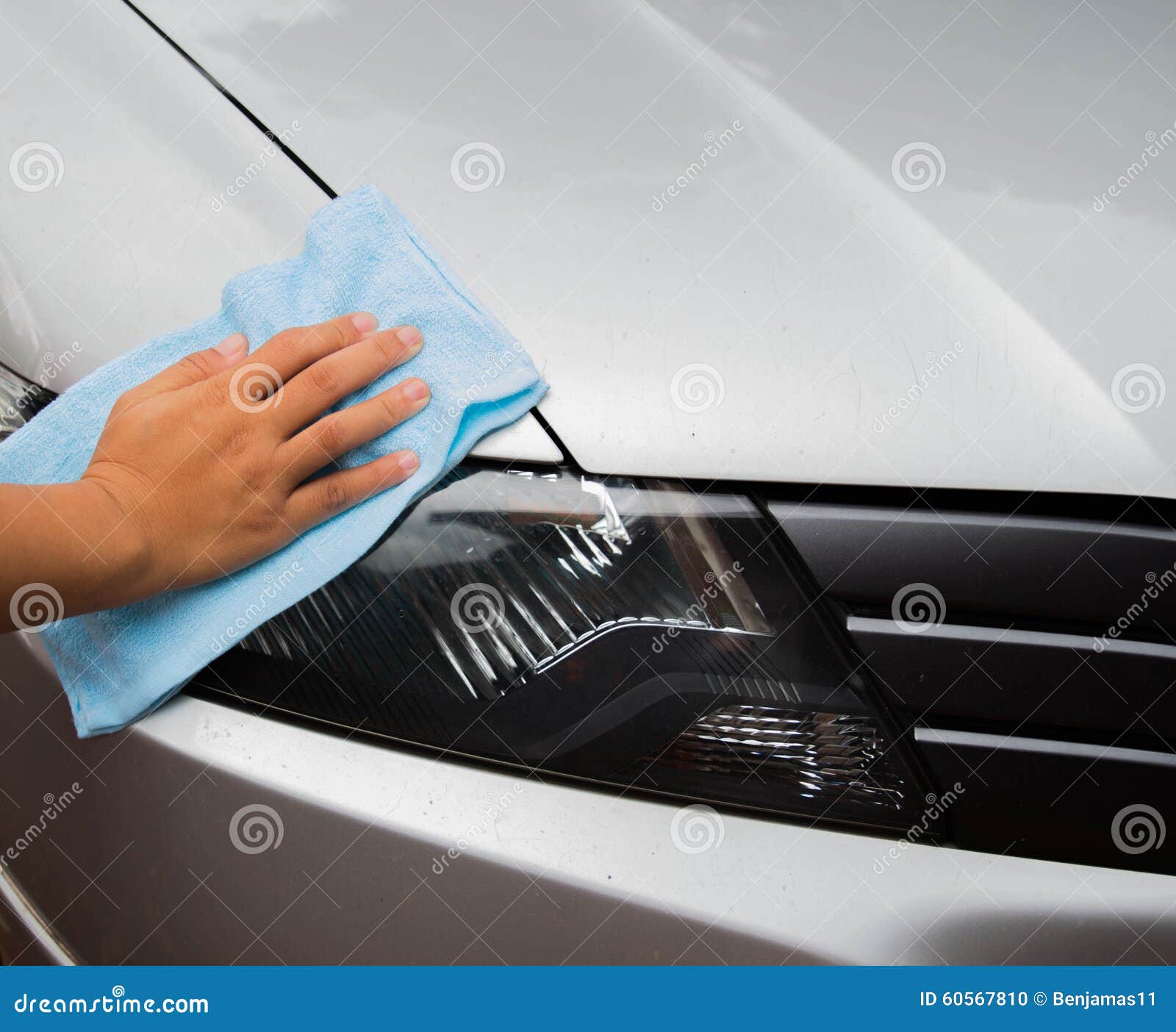 Wipe the car stock photo. Image of vehicle, clean, microfiber - 60567810