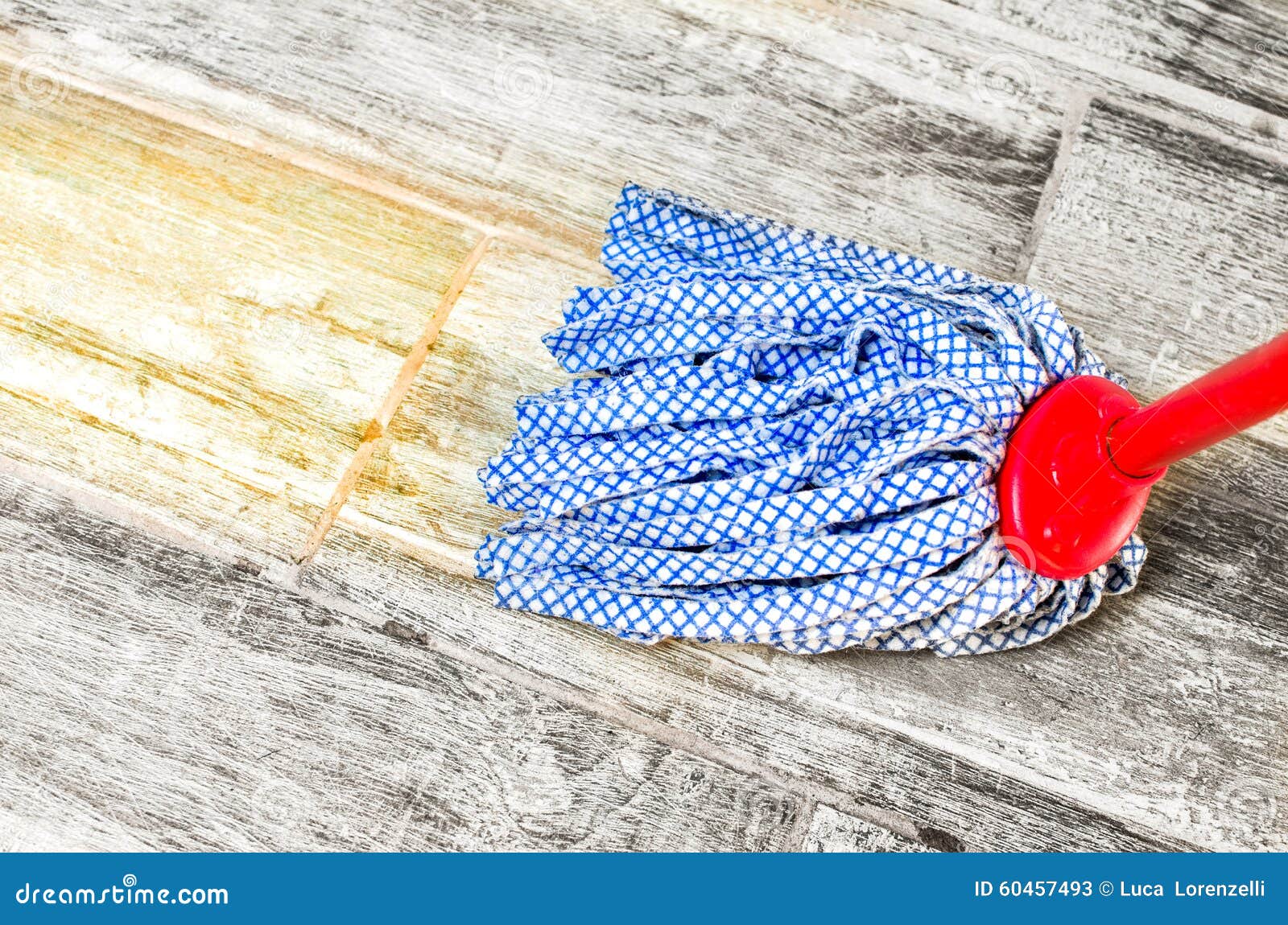 Wipe Floor Mop - Chores Housekeeping Stock Image - Image of domestic ...