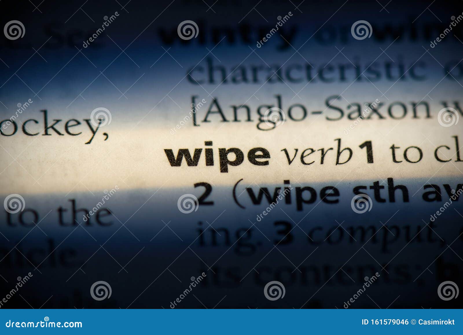 Wipe stock photo. Image of learn, highlighted, text - 161579046