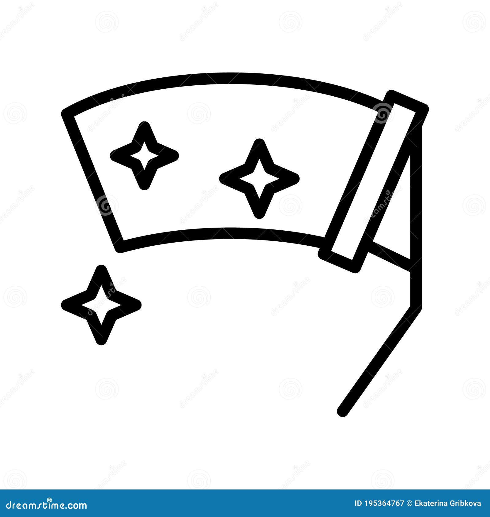 Wiper Car Icon Flat Cartoon Vector | CartoonDealer.com #86148565