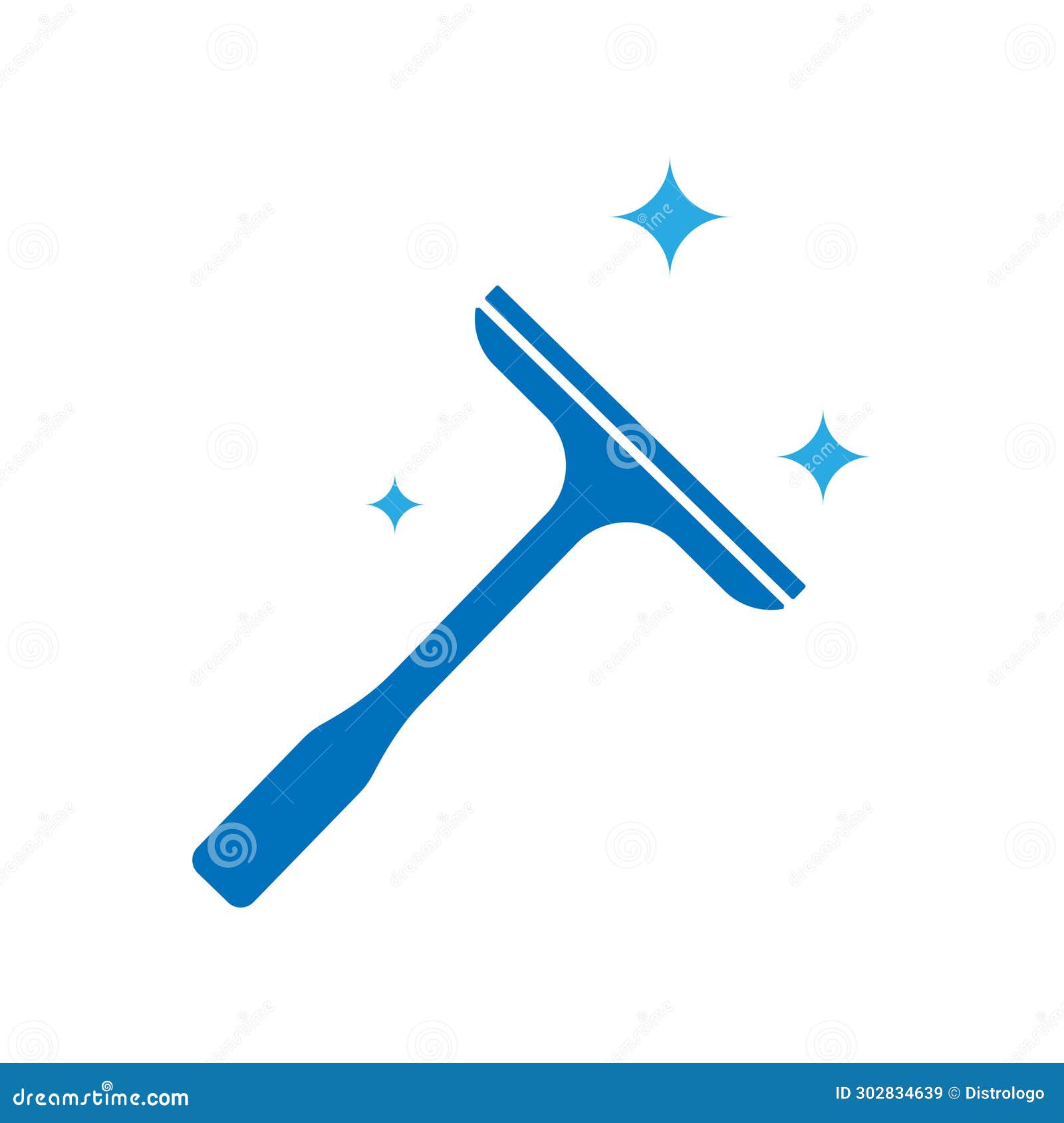 Silhouette Squeegee With Dripping Paint For Screen Printing. Outline ...