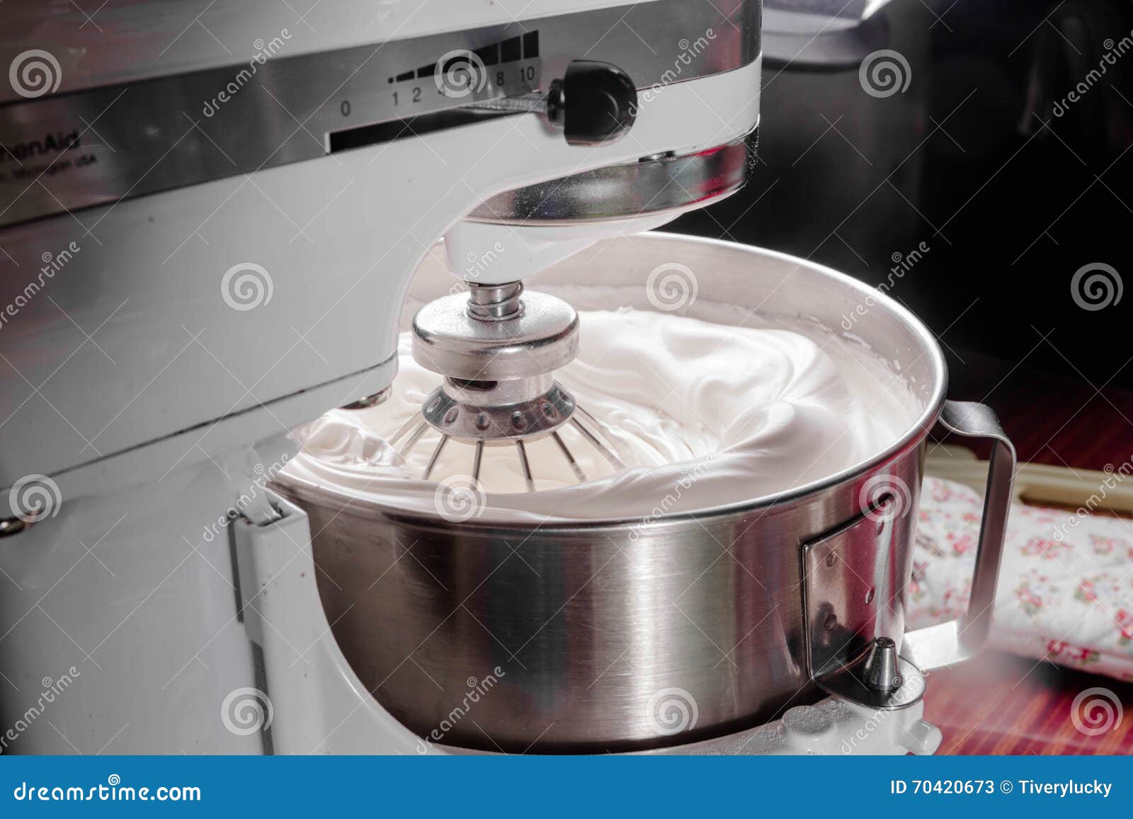Wipping cream stock image. Image of beat, mixer, foam - 70420673