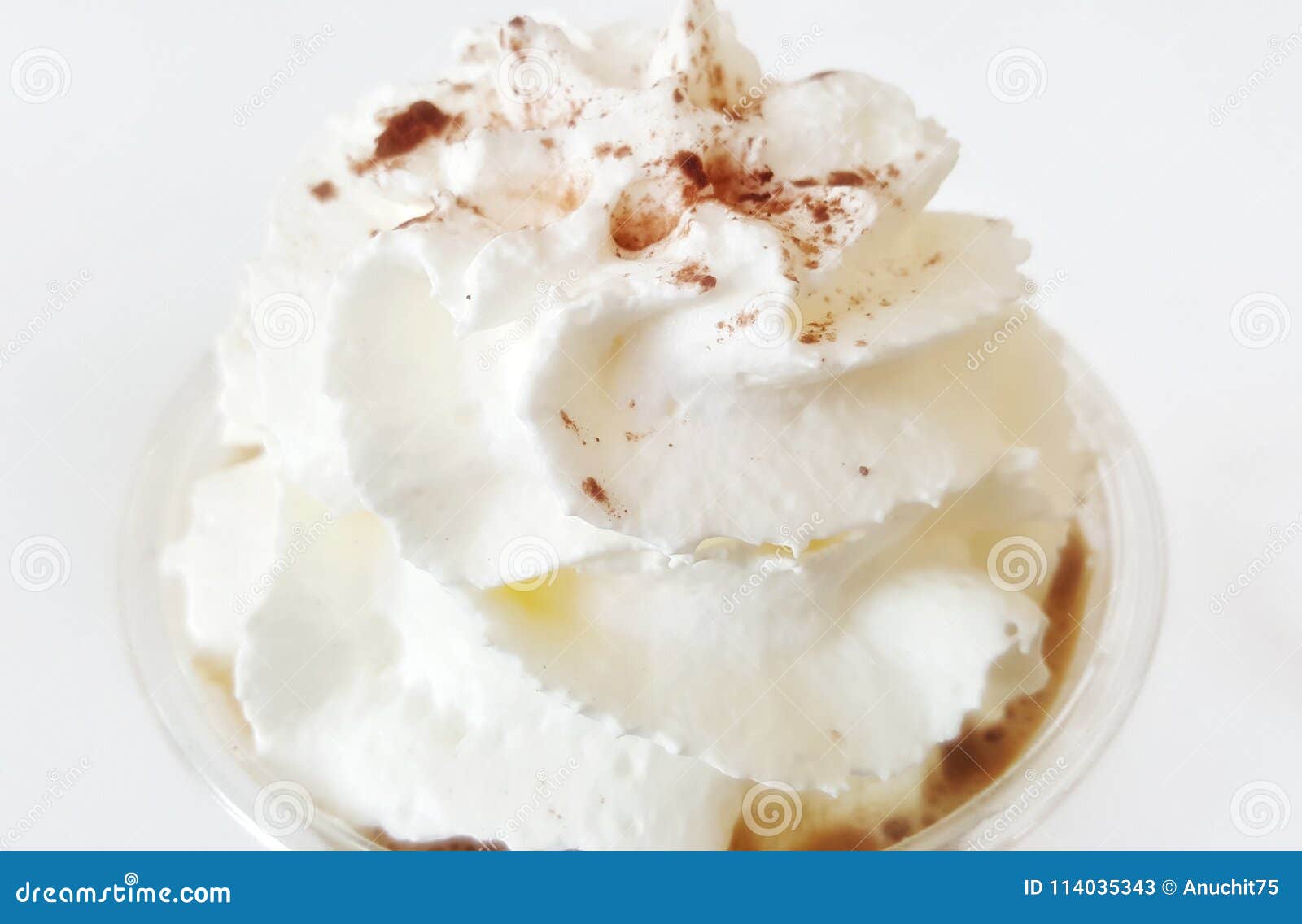 Wipping cream stock image. Image of lunch, white, dessert - 114035343