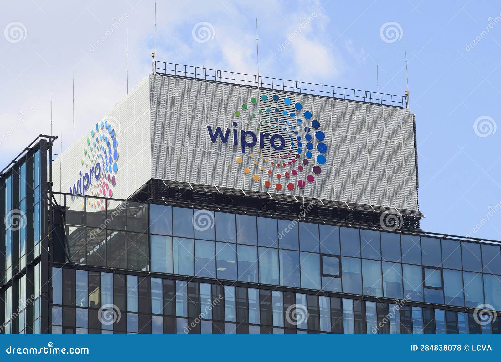 Wipro Headquarters, in Bucharest, Romania Editorial Stock Photo - Image ...