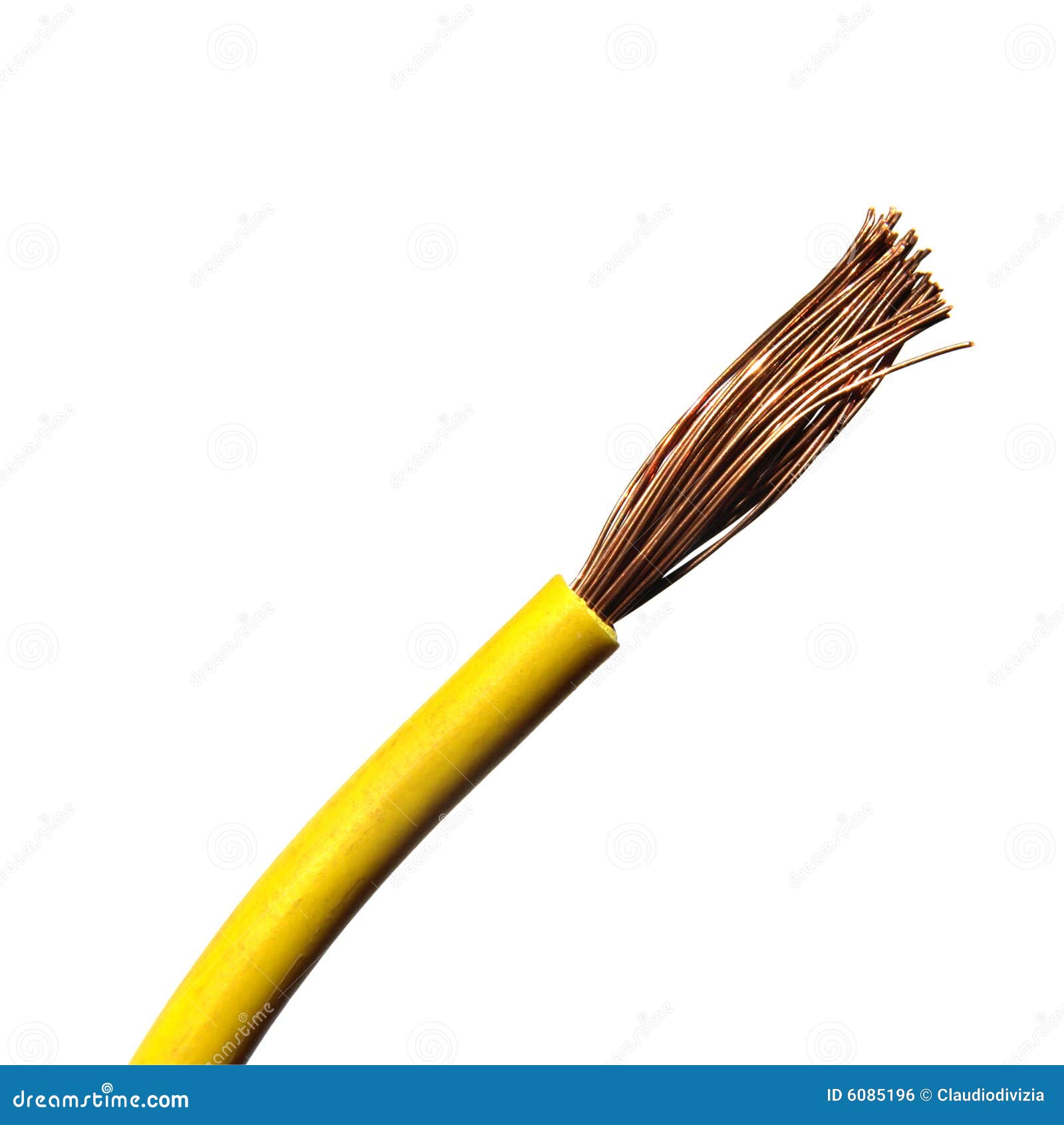 Wire stock photo. Image of wire, insulated, cable, energy - 6085196
