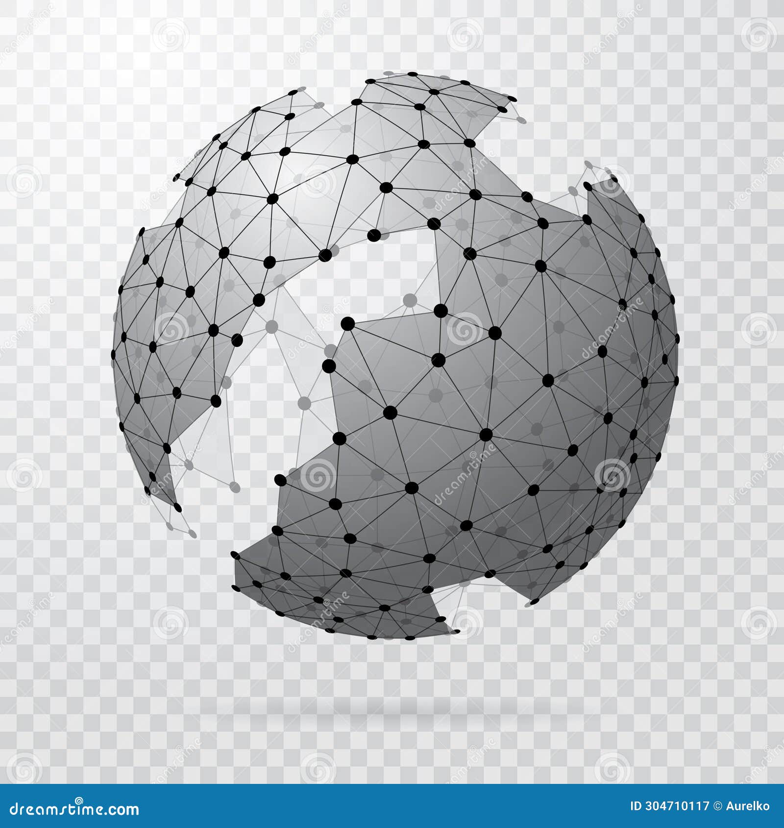 Wire ball bite 1 stock illustration. Illustration of ball - 304710117