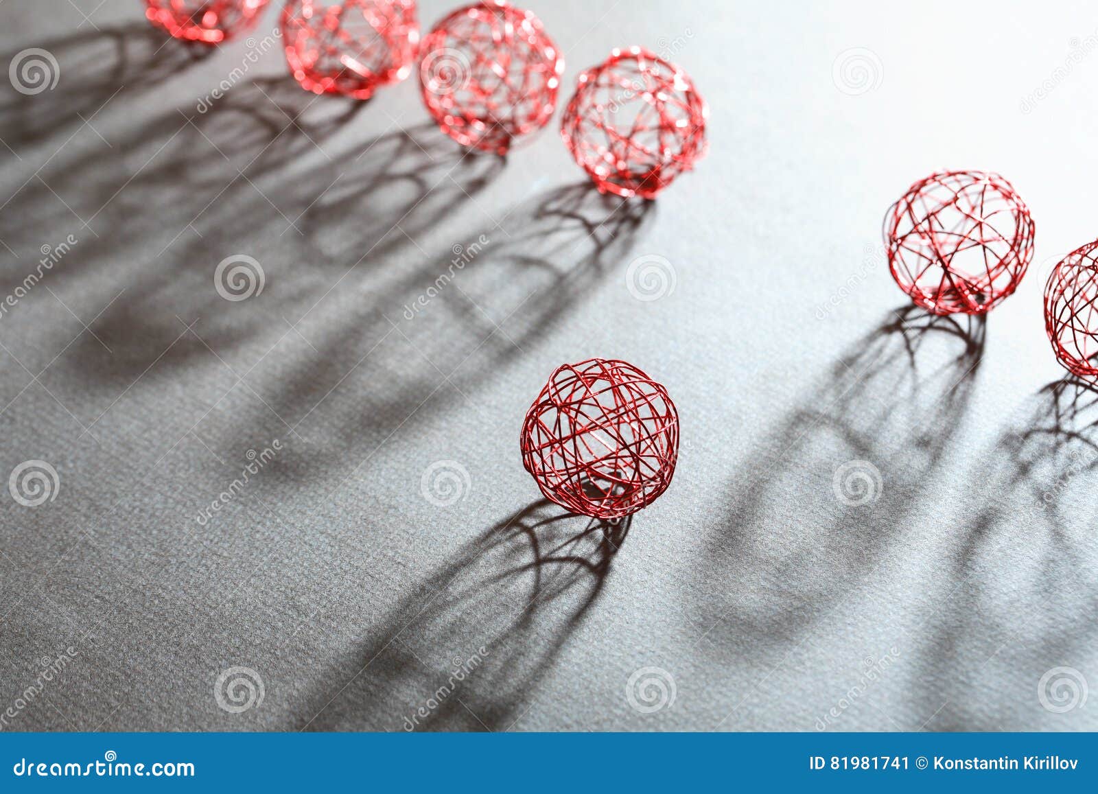 Wire Balls Set stock image. Image of craft, sphere, variety - 81981741