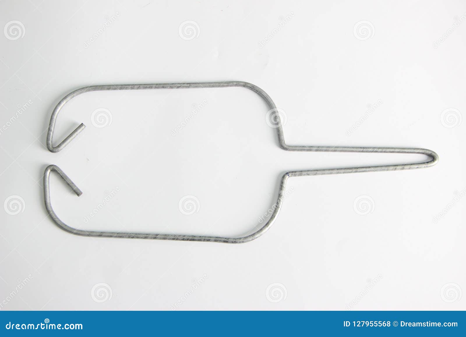 Wire bending forming parts stock photo. Image of easy - 127955568