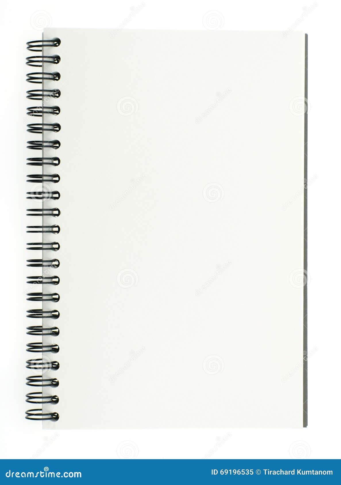 Spiral Bound Booklet Template Stock Photos - Free & Royalty-Free Stock ...