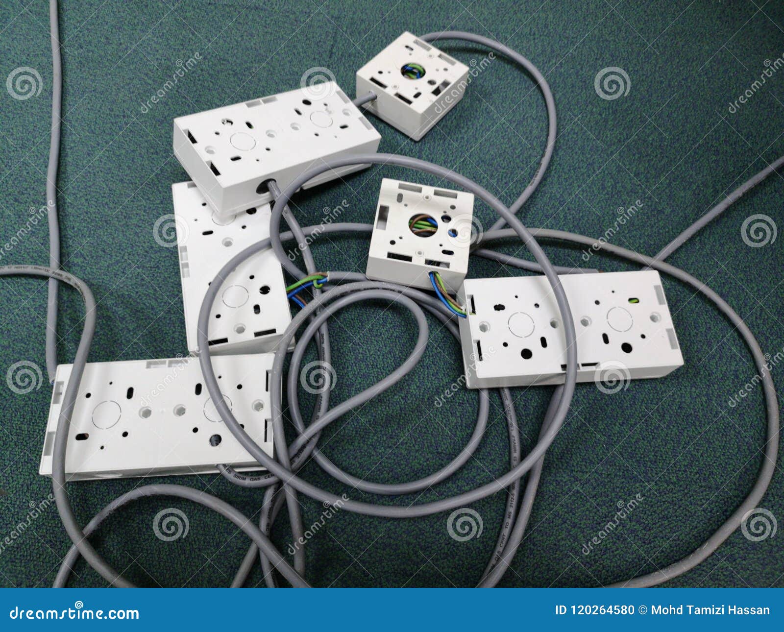 Wire box stock photo. Image of system, long, working - 120264580