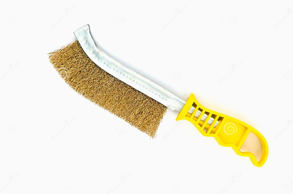 Wire brush tool stock photo. Image of craft, closeup - 33577930