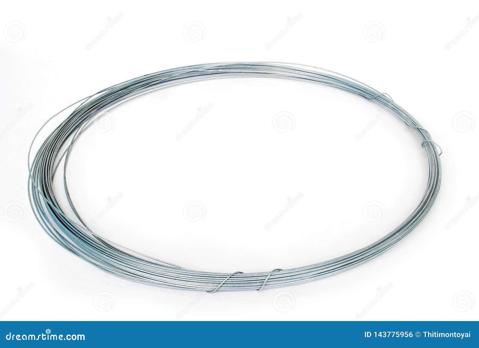 Wire bundle. stock photo. Image of roll, products, manufacturing ...