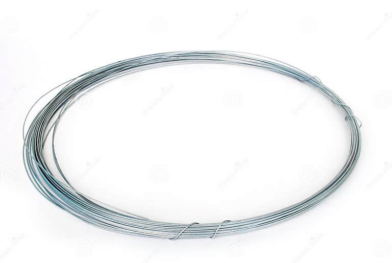 Wire bundle. stock photo. Image of roll, products, manufacturing ...