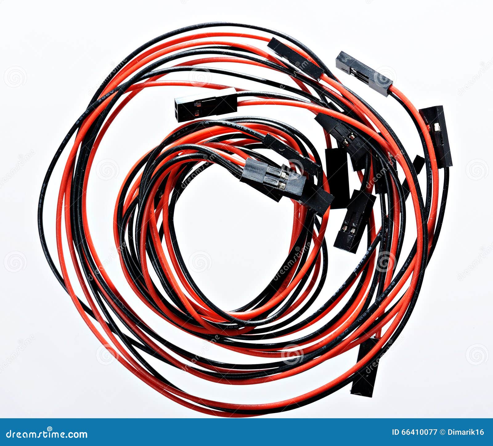 Wire cable electronic stock image. Image of multicolored - 66410077