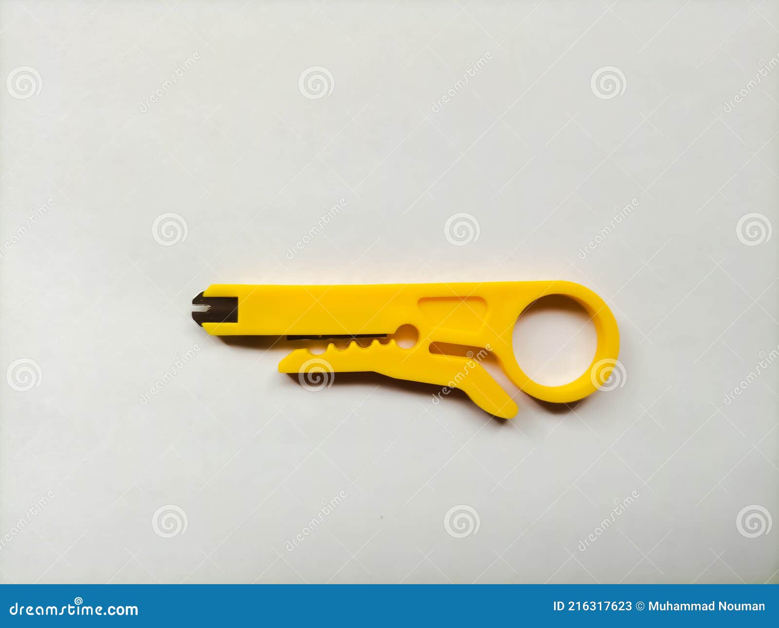 Wire Chopping Tool, Ethernet Cable Cutter, Networking Tool Stock Image ...