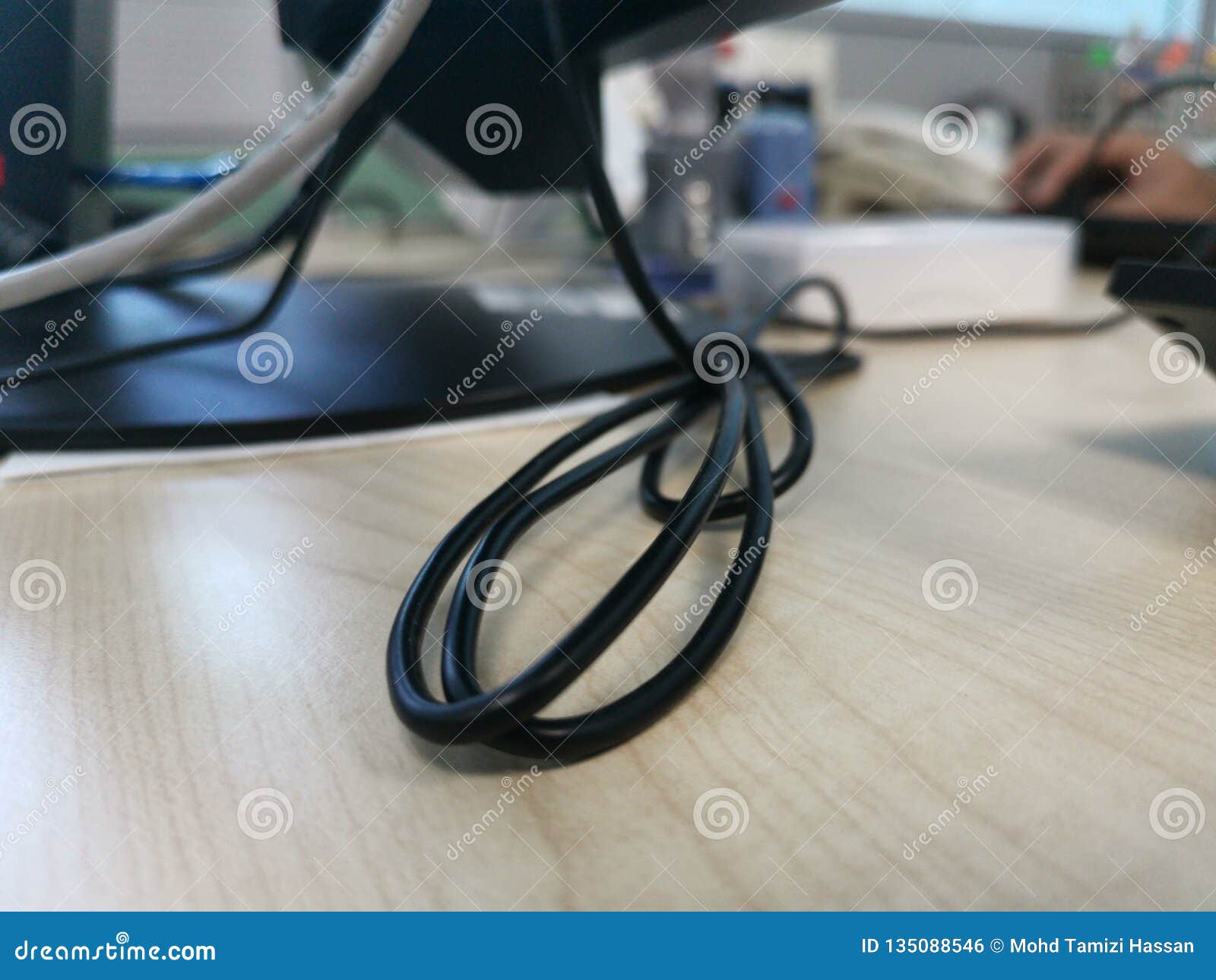 Wire computer stock photo. Image of office, computer - 135088546