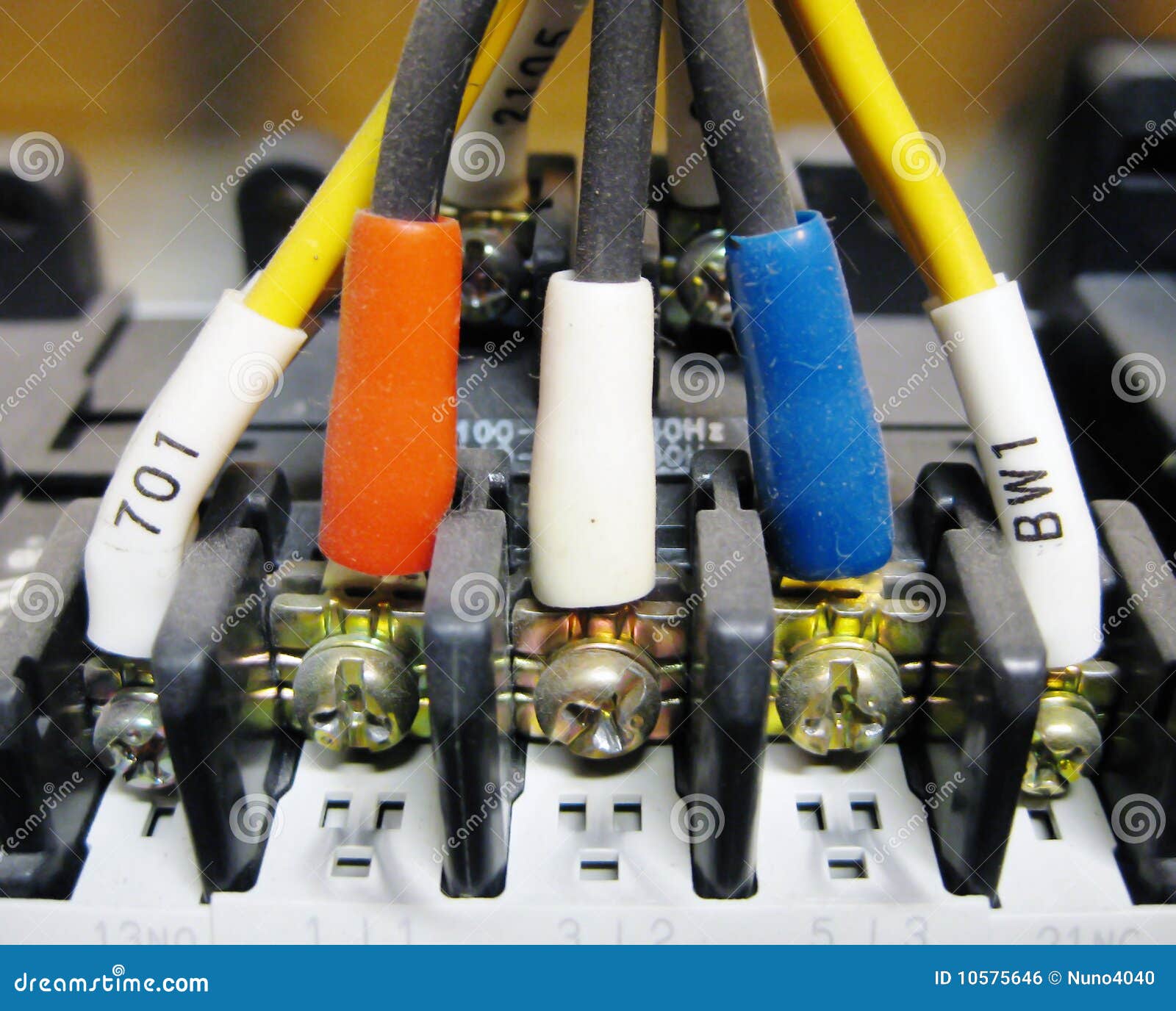 Wire and connect stock photo. Image of electronic, colorful - 10575646