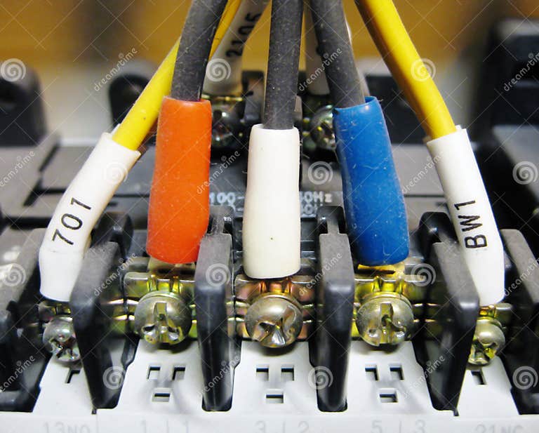 Wire and connect stock photo. Image of electronic, colorful - 10575646