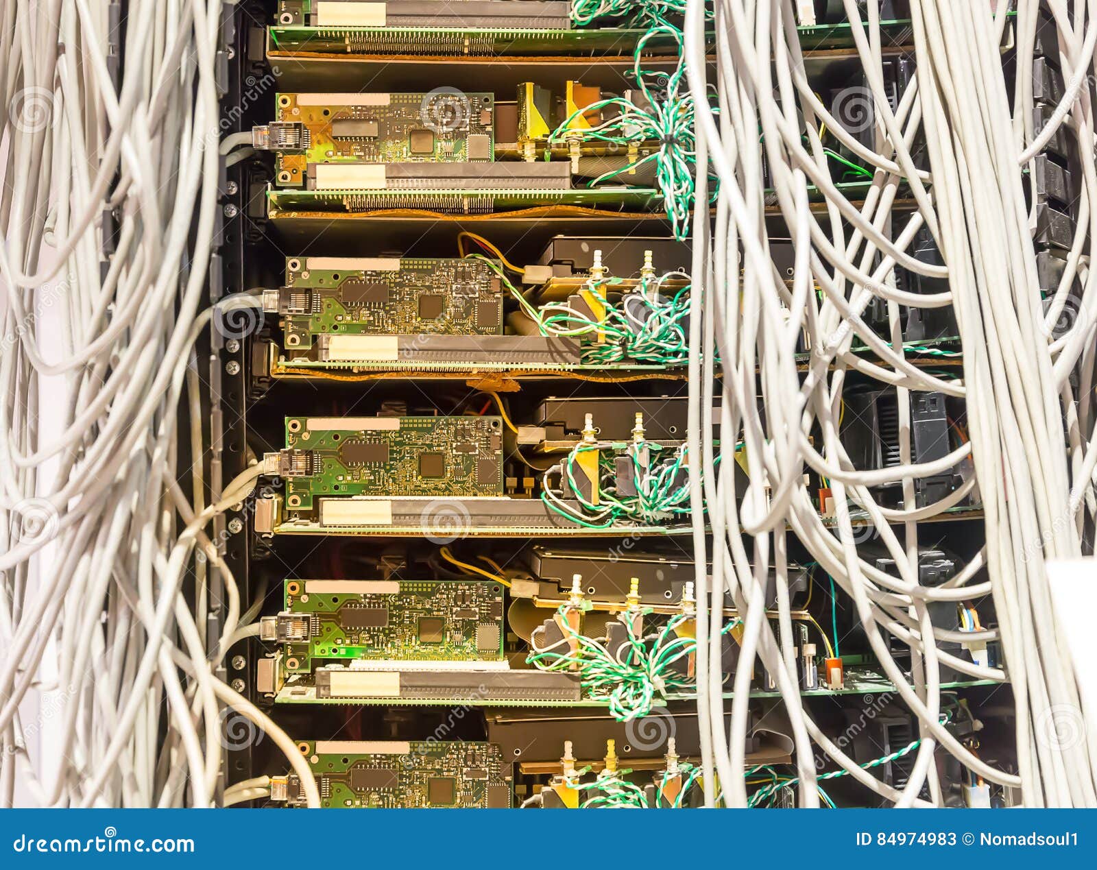 Wire Connection and Analog Tachnologies Editorial Stock Photo - Image ...