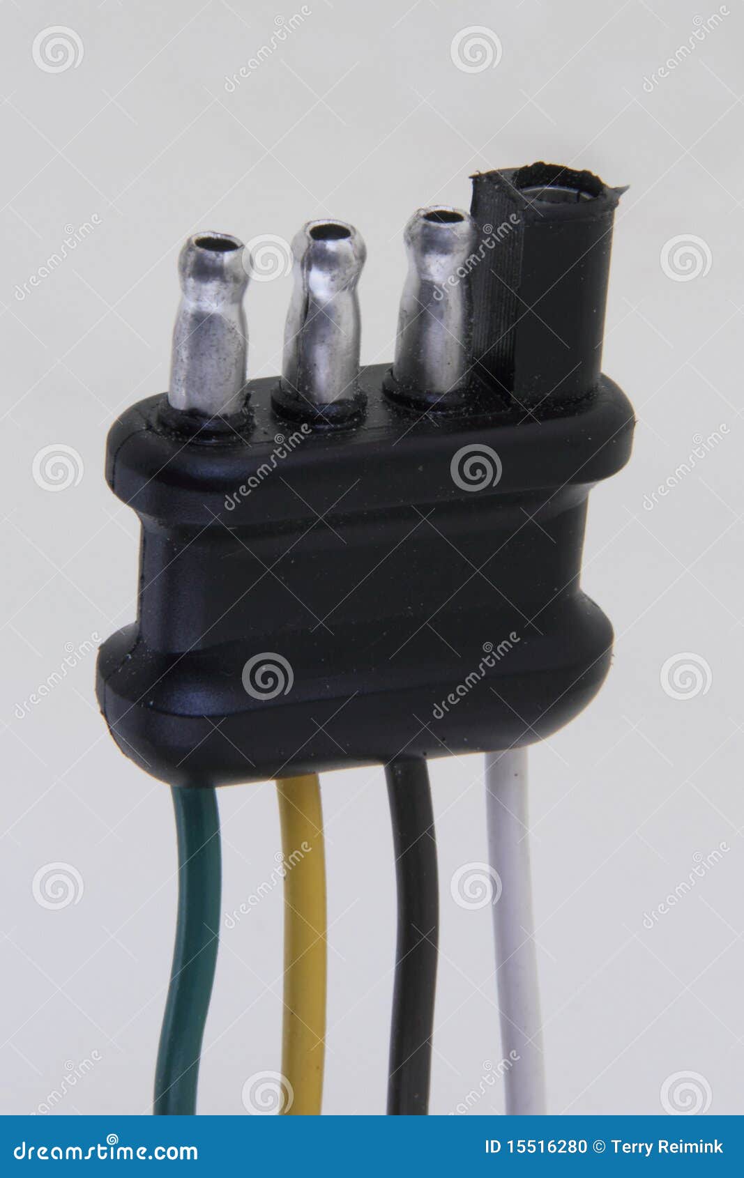 Wire connector stock photo. Image of power, auto, voltage - 15516280
