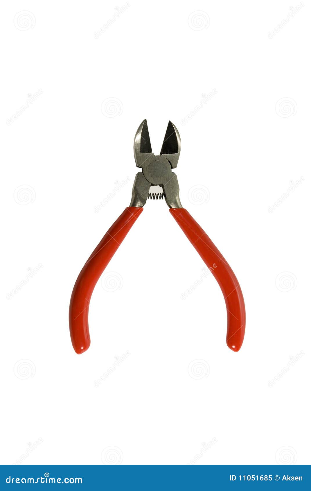 Wire-cutter stock image. Image of metal, isolation, pliers - 11051685