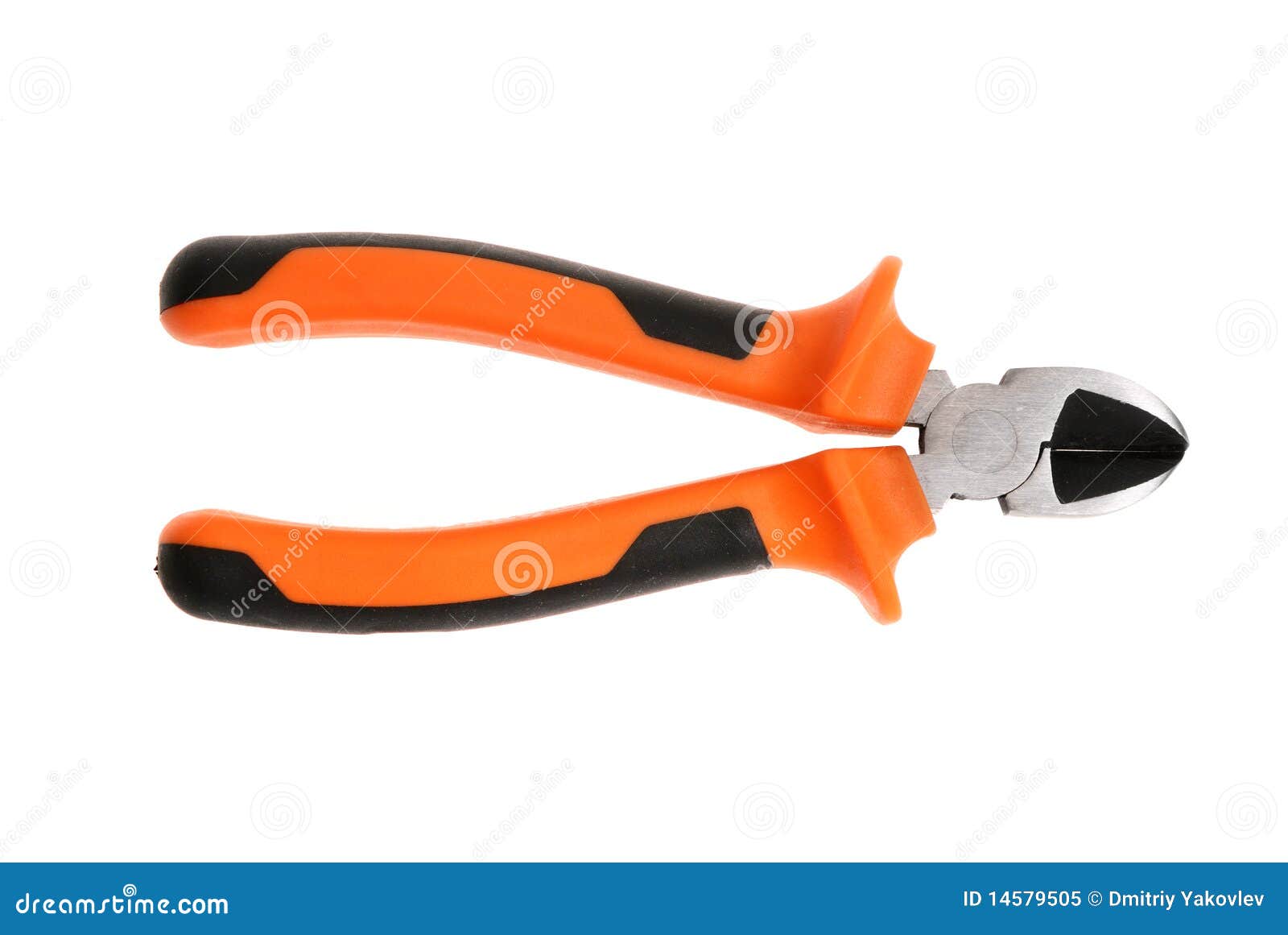 Wire cutter stock image. Image of white, open, nippers - 14579505