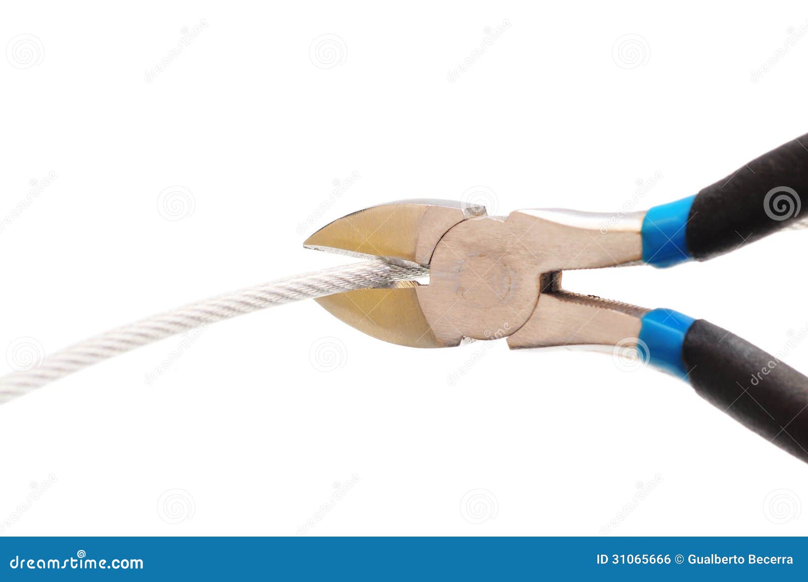 Wire Cutter stock photo. Image of instrument, background - 31065666