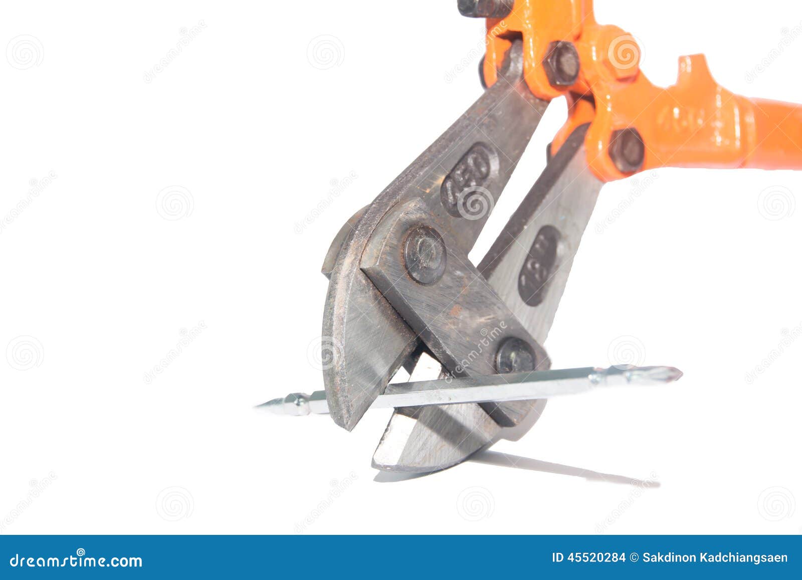 The Wire cutter stock photo. Image of snip, orange, tool - 45520284