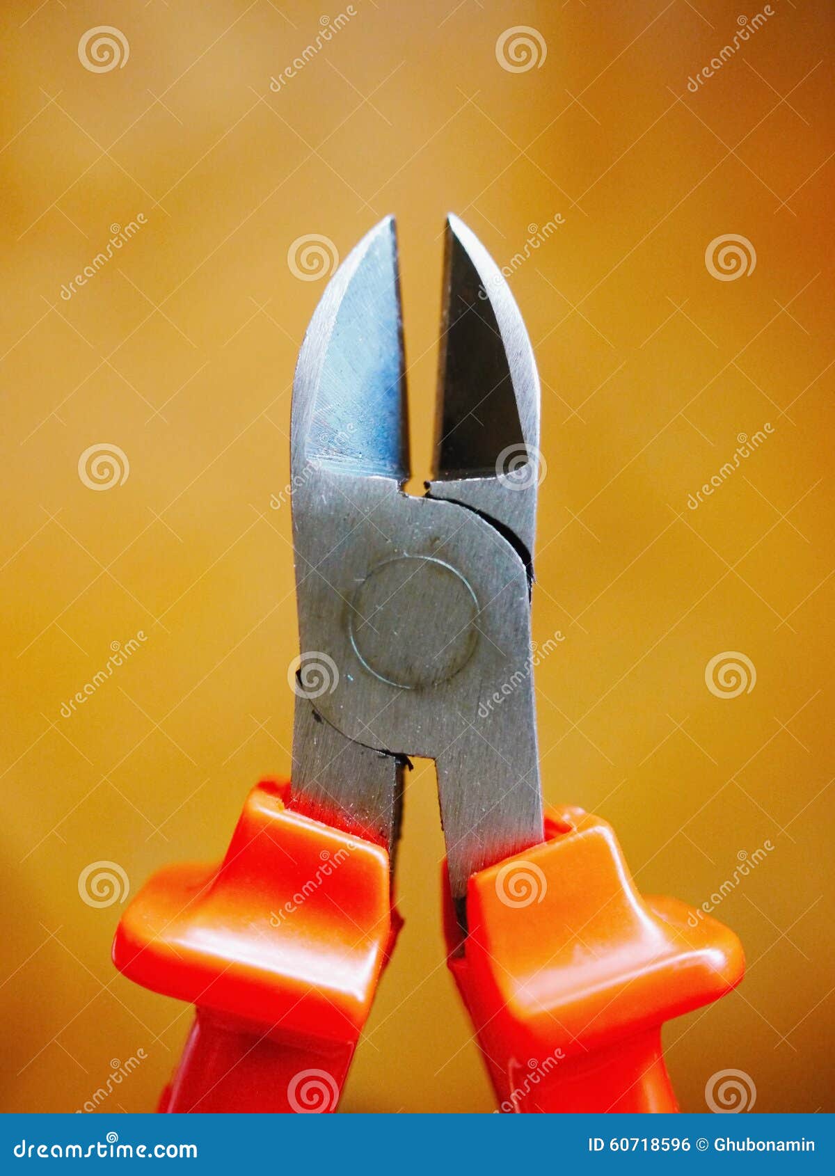 Wire Cutter and Wire stock photo. Image of handle, closeup - 60718596