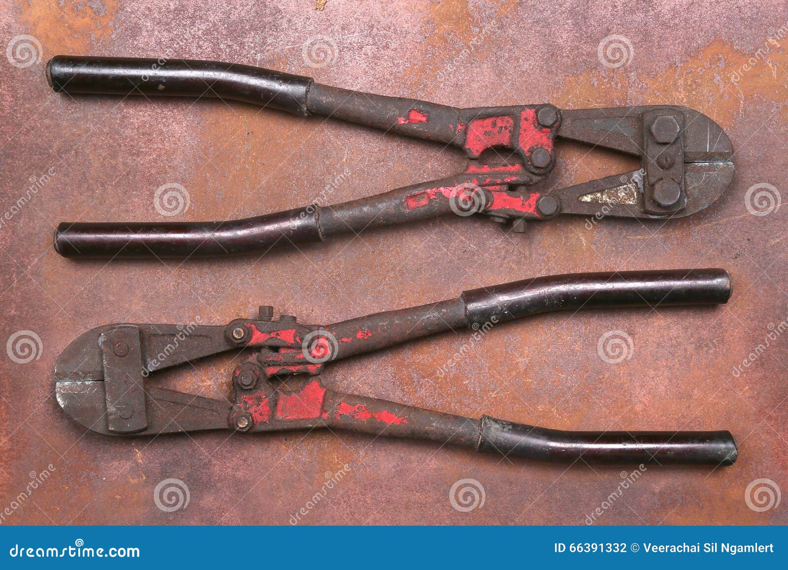 Wire Cutters on a Rust Background. Stock Photo - Image of iron, soiled ...