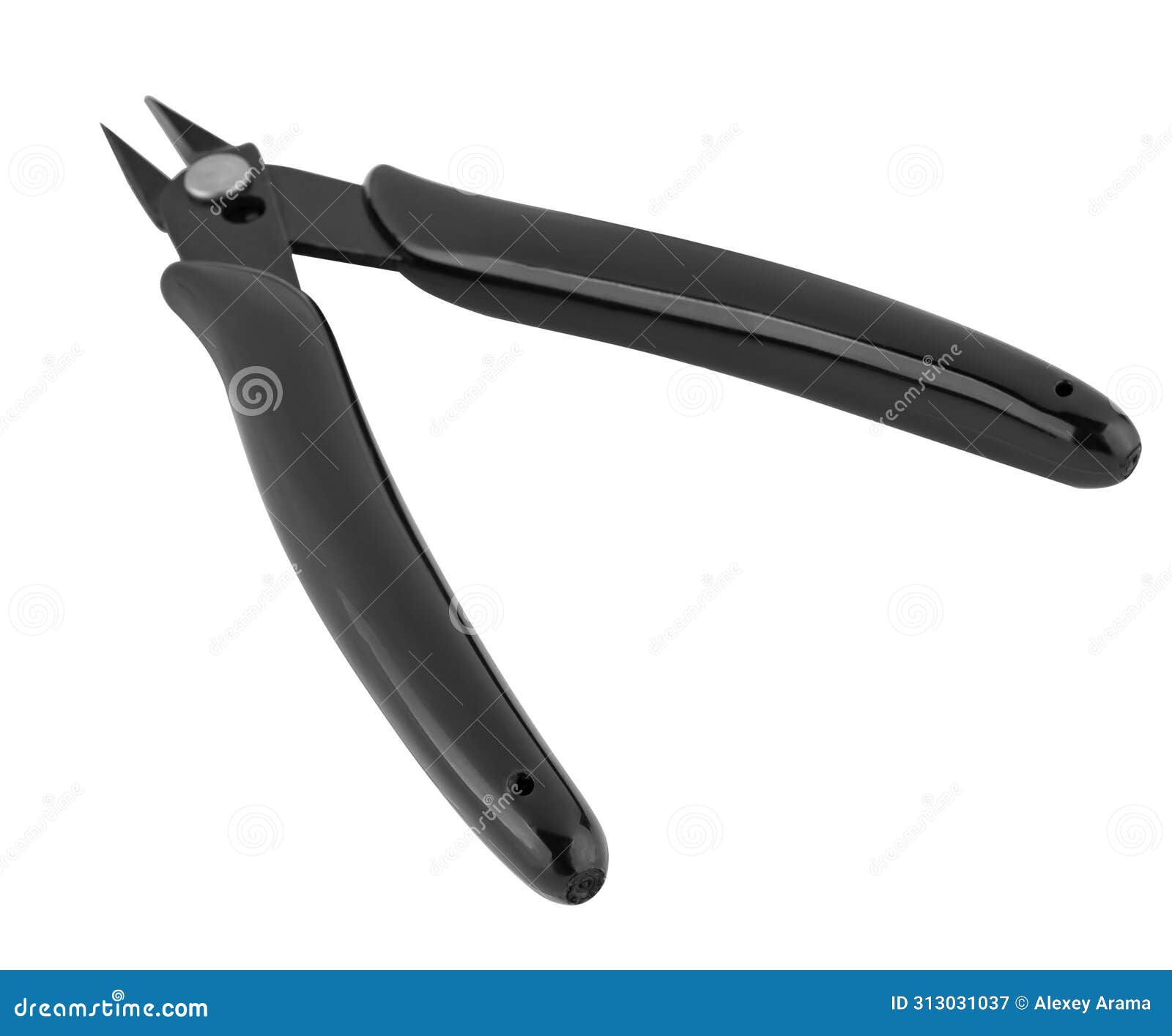 Wire Cutting Wire Cutters, on White Background Stock Image - Image of ...