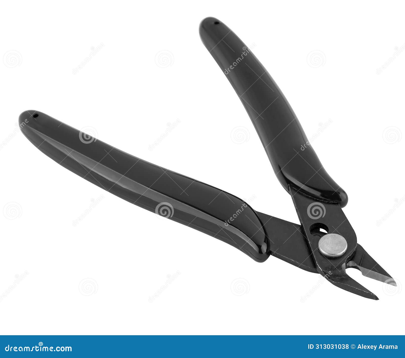 Wire Cutting Wire Cutters, on White Background Stock Photo - Image of ...