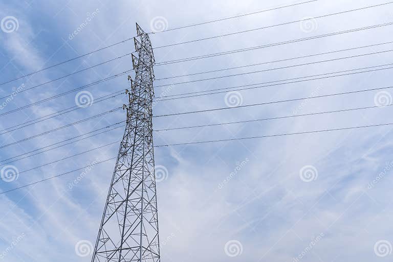 Wire Electric Telecom post stock photo. Image of broadcasting - 149833454