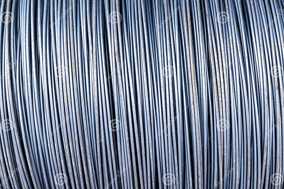 Wire Electrical Swirl Cable Stock Photo - Image of abstract, grey ...