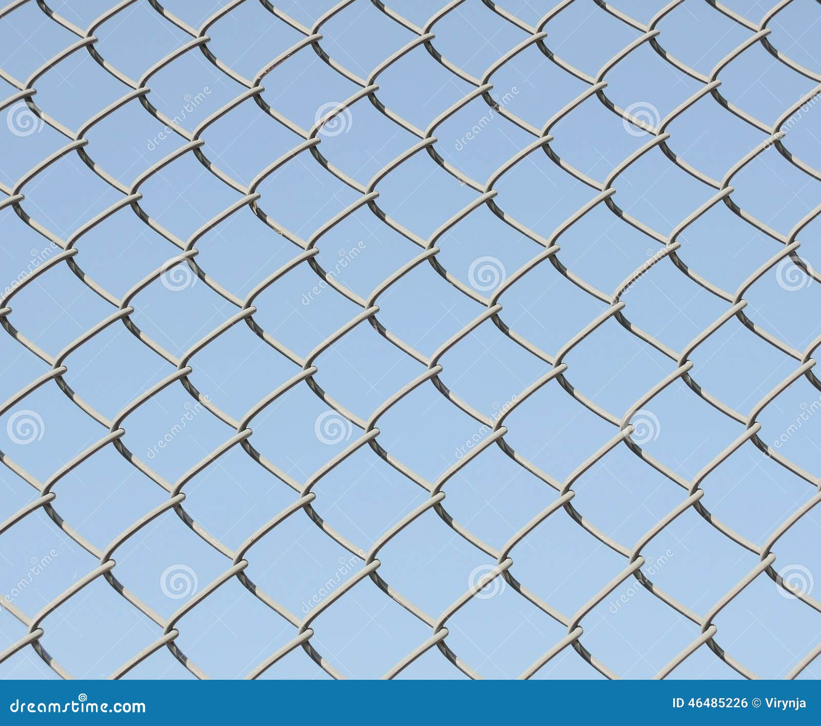Wire fence stock photo. Image of grid, steel, backdrop - 46485226
