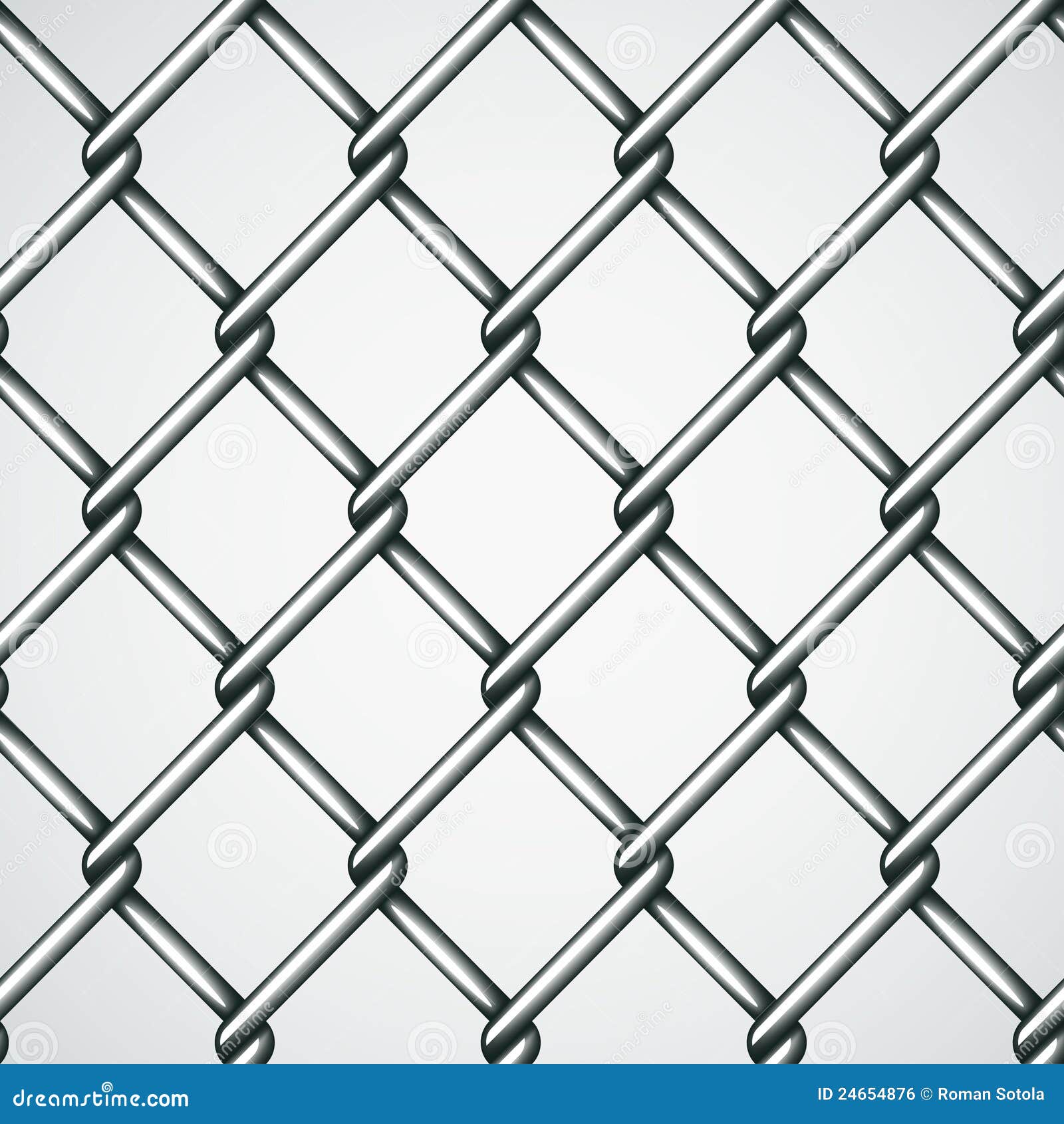 Wire Fence Seamless Background Stock Vector - Illustration of iron ...