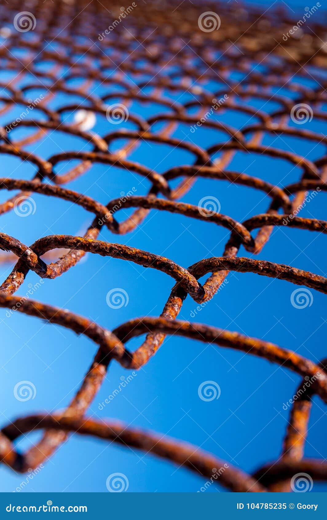 Wire fencing stock image. Image of protection, background - 104785235