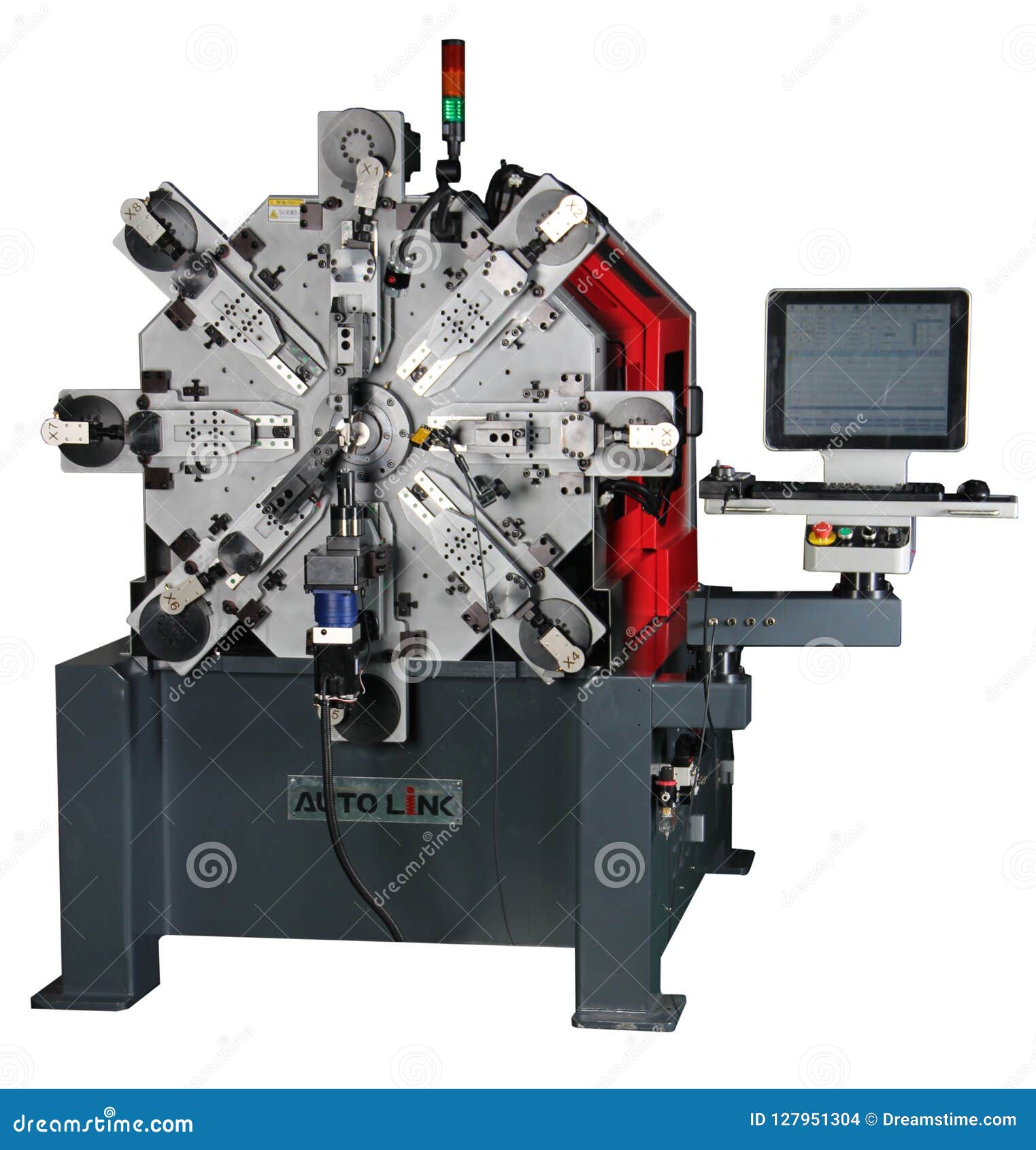Wire Forming machine editorial stock image. Image of wire - 127951304
