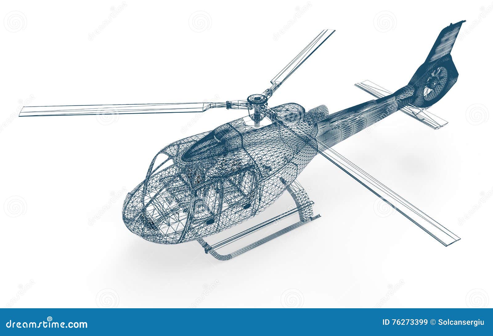 Wire frame Helicopter stock illustration. Illustration of aided - 76273399