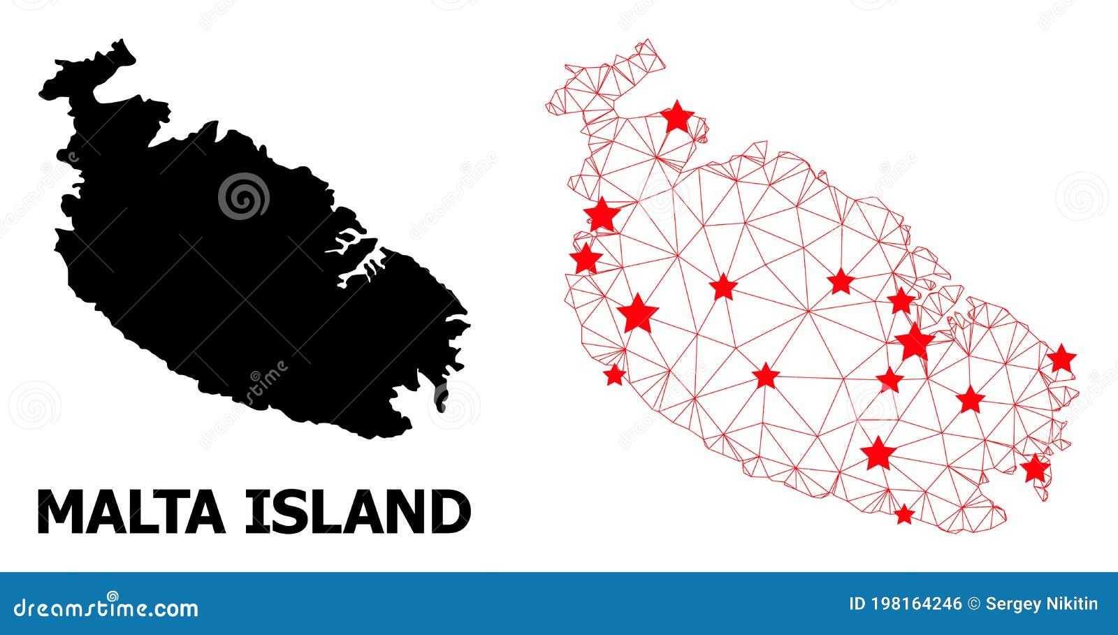 Malta Island Old Buildings Sketch. Cartoon Vector | CartoonDealer.com ...