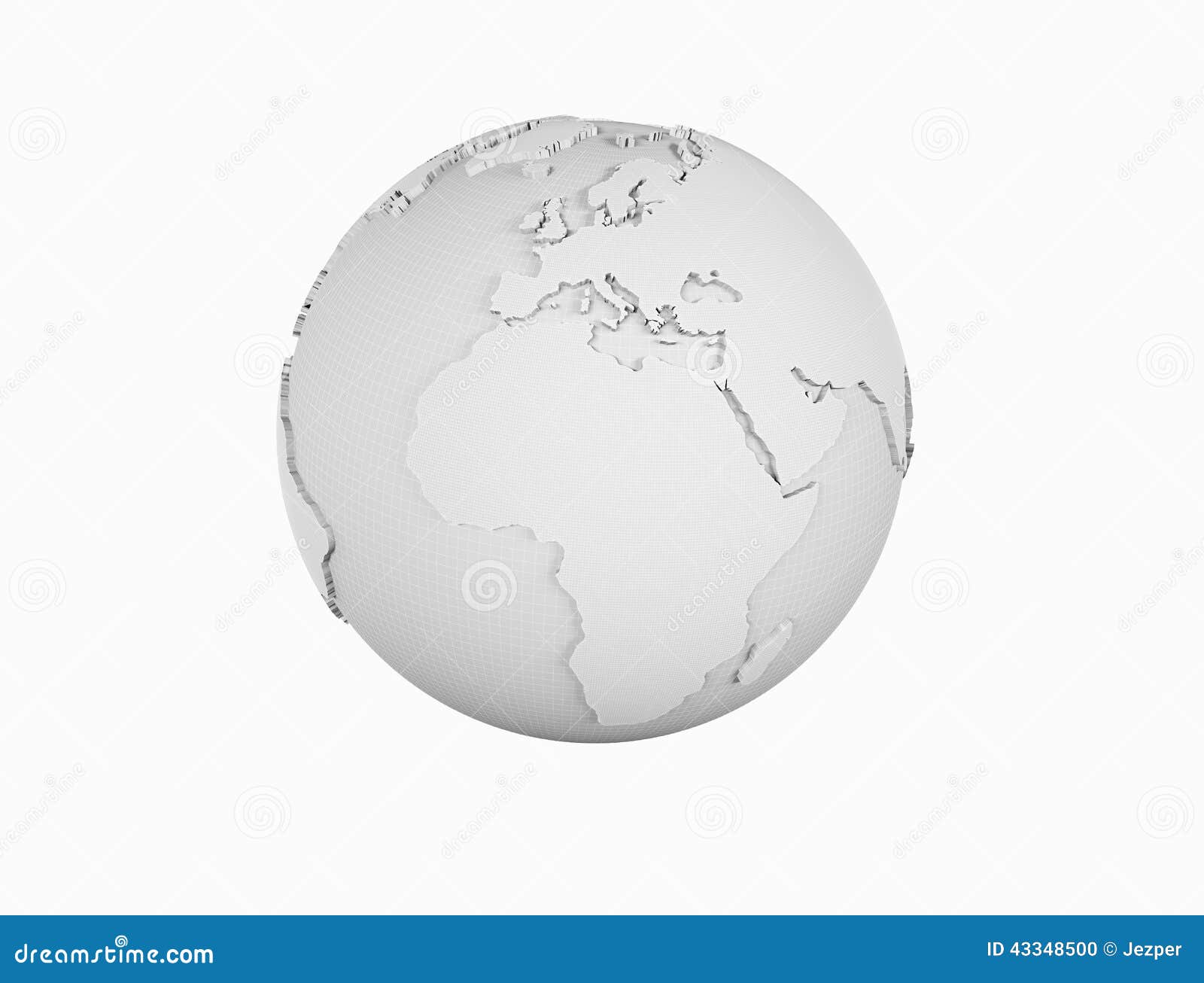 Wire frame world globe stock illustration. Illustration of wire - 43348500
