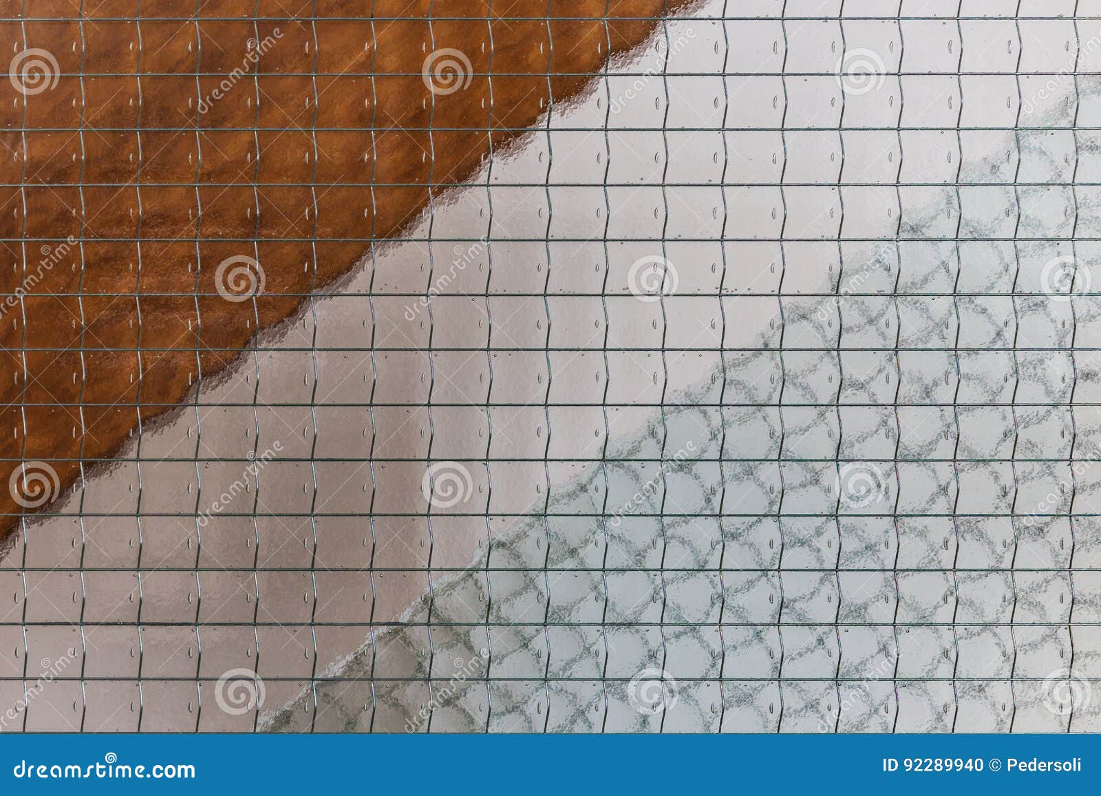 Wire Glass Window and Banister Texture Background Stock Photo - Image ...