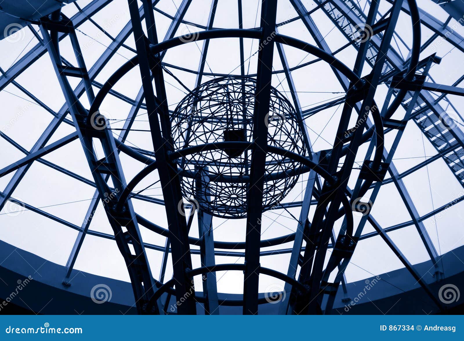 Wire globe stock photo. Image of linear, contemporary, architectural ...