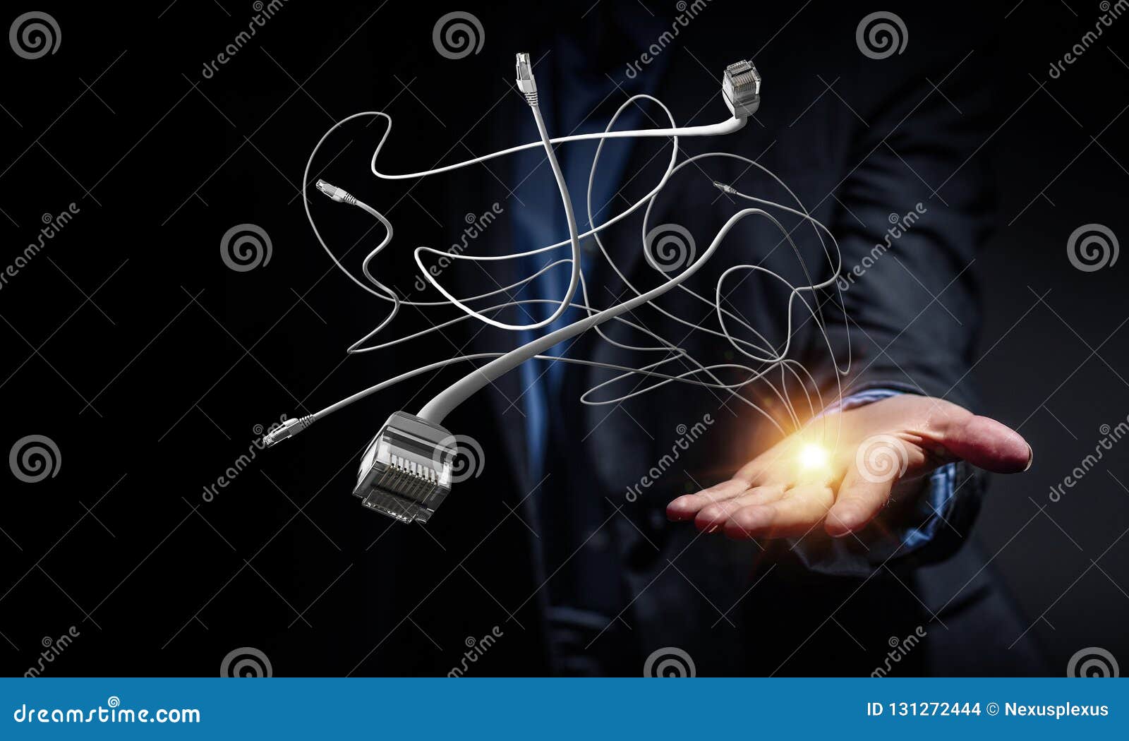 Wire Internet connection stock photo. Image of wire - 131272444