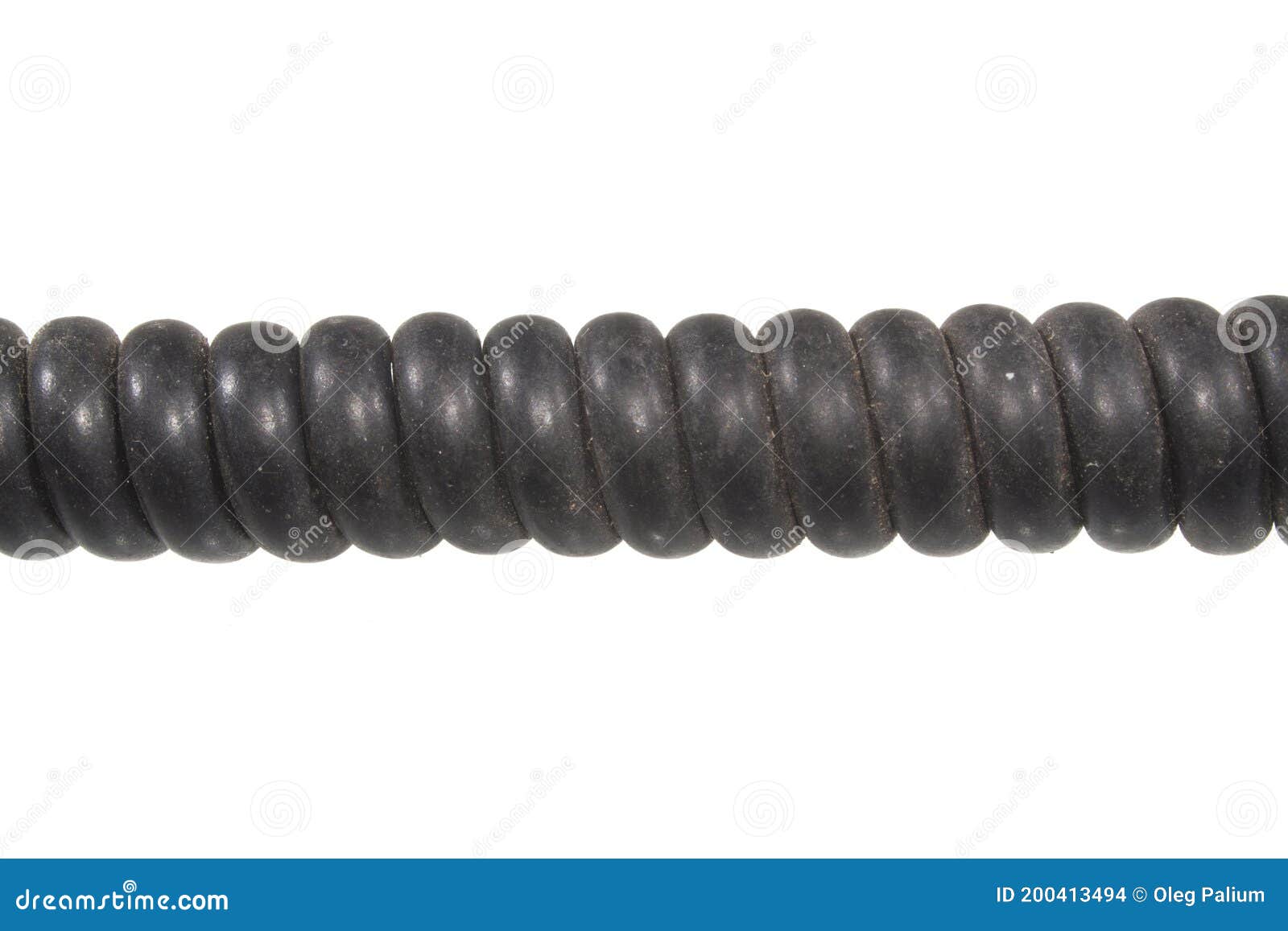 Wire Isolated on White Background Stock Photo - Image of color ...