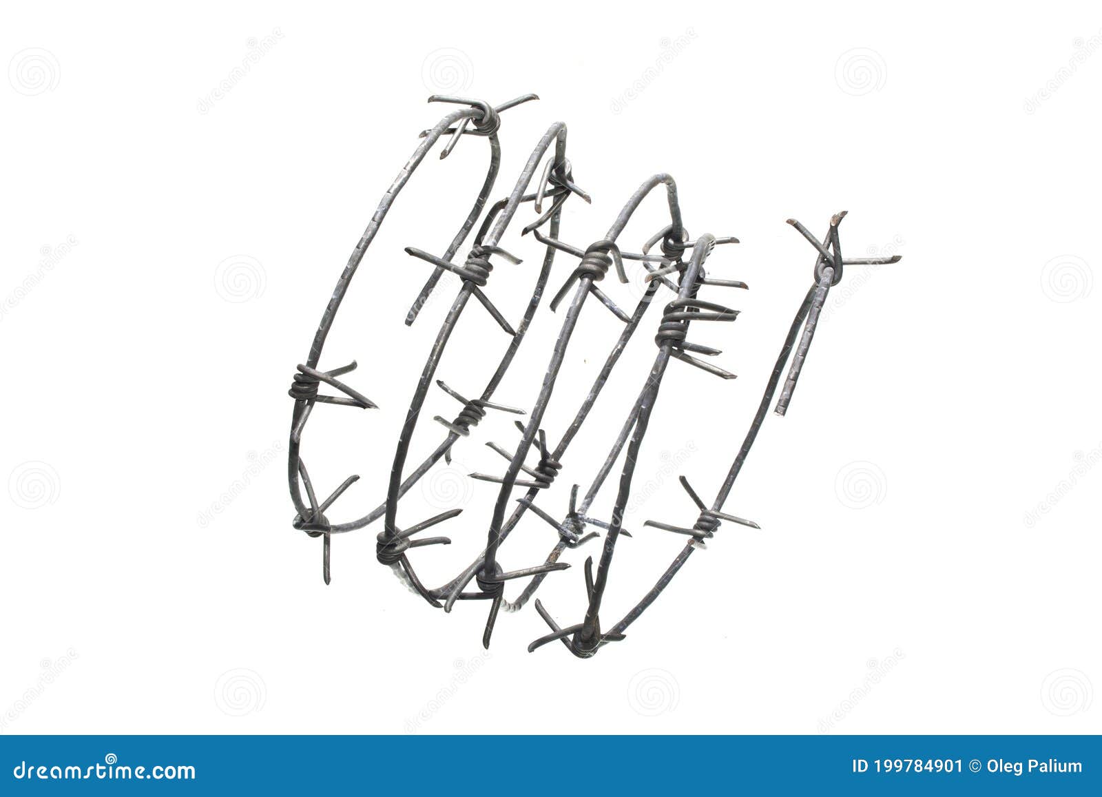 Wire Isolated on White Background Stock Image - Image of cord, link ...