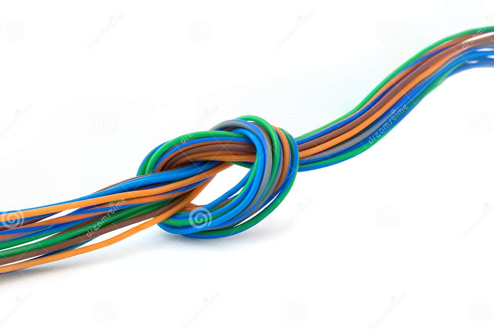 Wire loop stock photo. Image of multicolored, isolated - 7968808