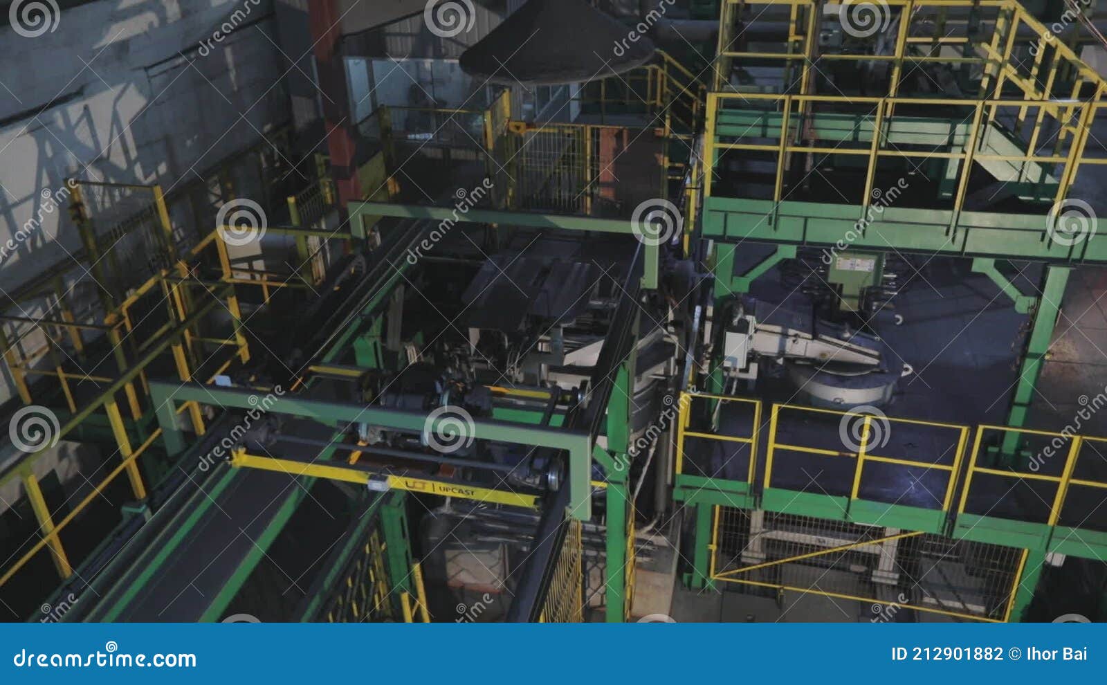 Wire Manufacturing, Continuous Casting of Copper Wire Rollers. General ...